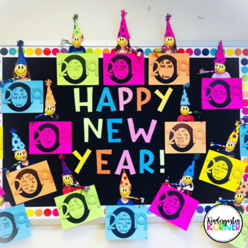2021 New Year's Resolutions Writing - Kindergarten Korner - A ...
