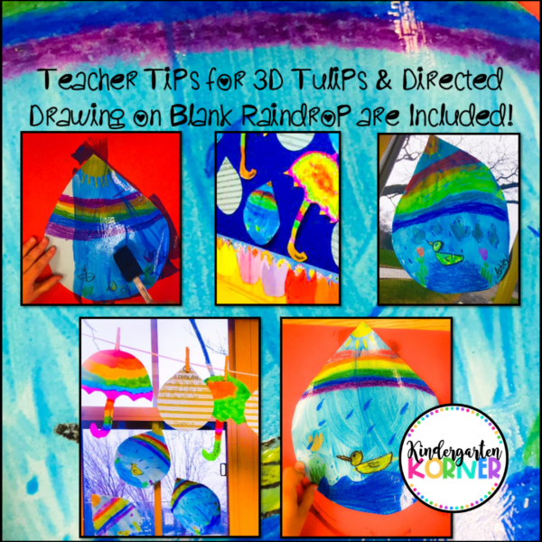 April Showers Bulletin Board - Kindergarten Korner - A Kindergarten ...
