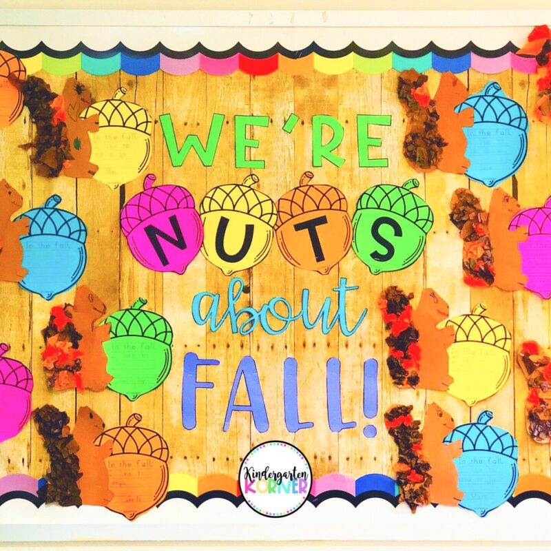 We're Nuts About Fall! Tips for Creating the Perfect October Bulletin ...