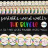 4 Reasons to Switch to a Portable Word Wall - Kindergarten Korner - A ...