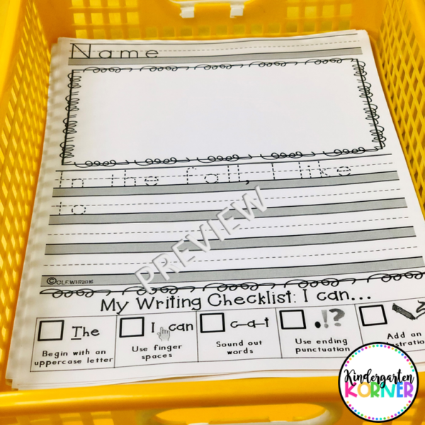Halloween Activities for Kindergarten and 1st - Kindergarten Korner - A ...