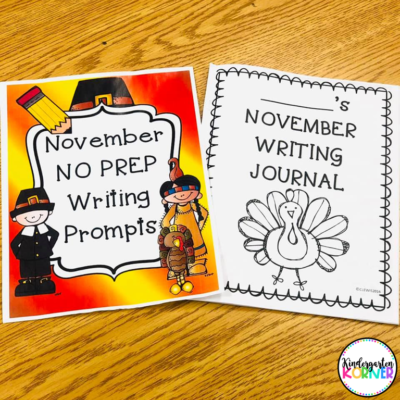 10 Thanksgiving Ideas for Kindergarten - Kindergarten Korner - A ...