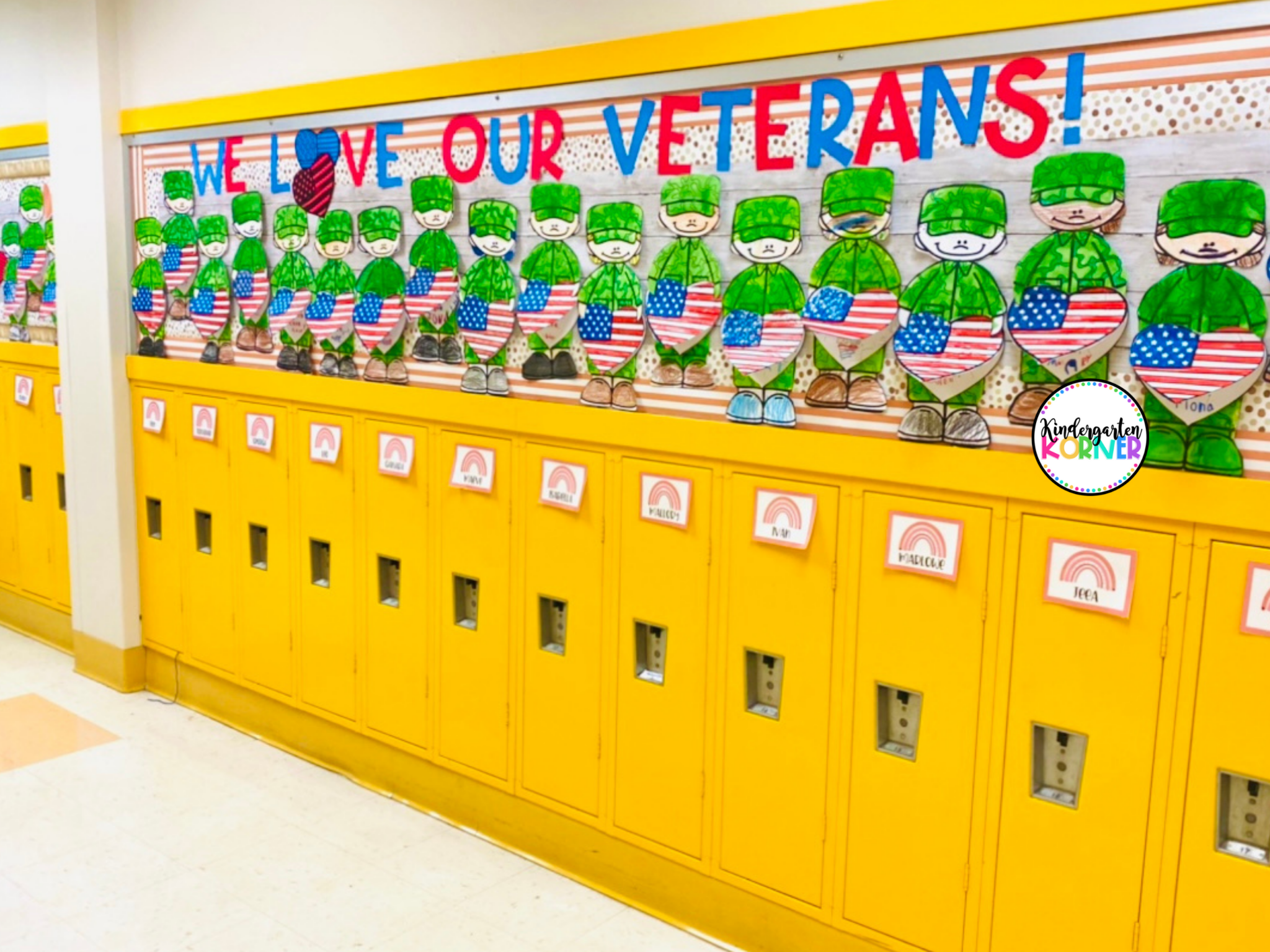 Veterans Day Bulletin Board and Activities for Kindergarten - 3rd Grade ...