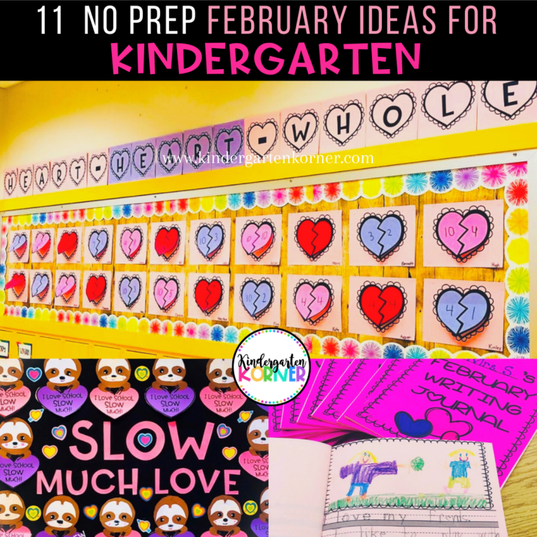 February Family Homework - Kindergarten Korner - A Kindergarten ...