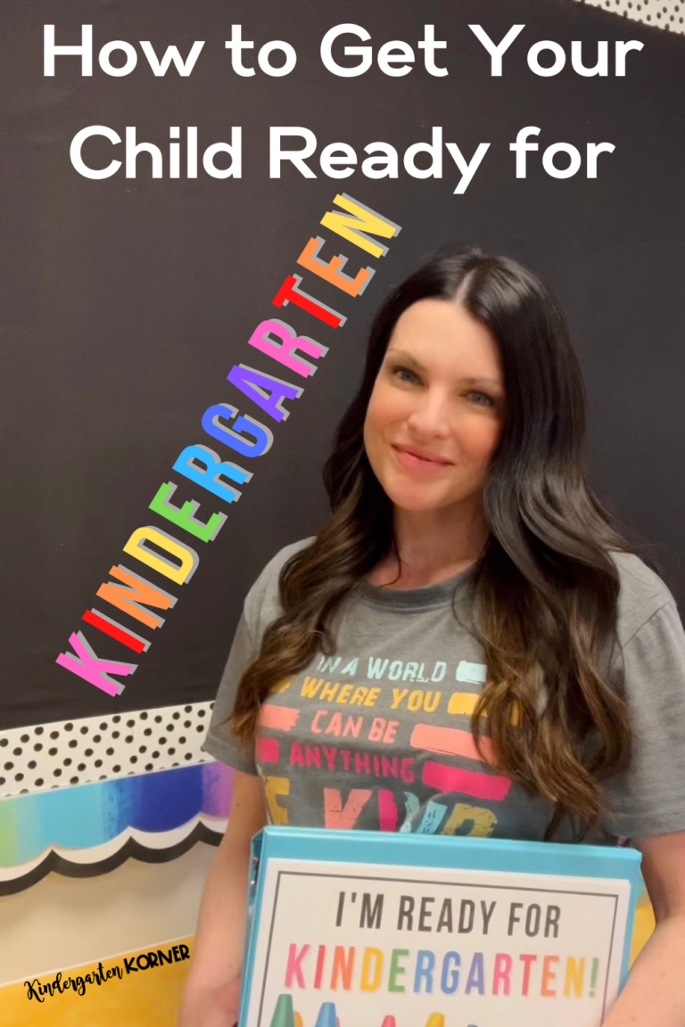 Get Ready for Kindergarten: How to Help Your Child - Kindergarten ...