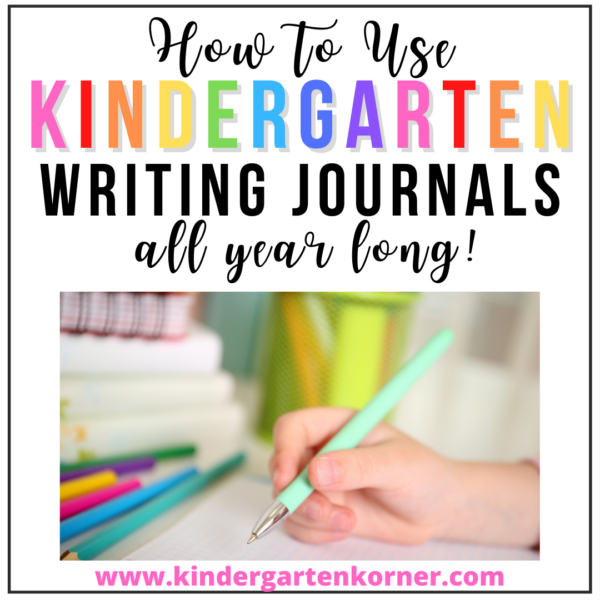 How to Use Kindergarten Writing Journals - Kindergarten Korner - A ...