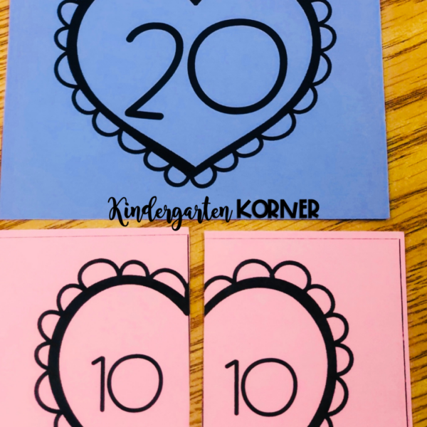 Valentine's Day Math Activities for Kindergarten - Kindergarten Korner ...