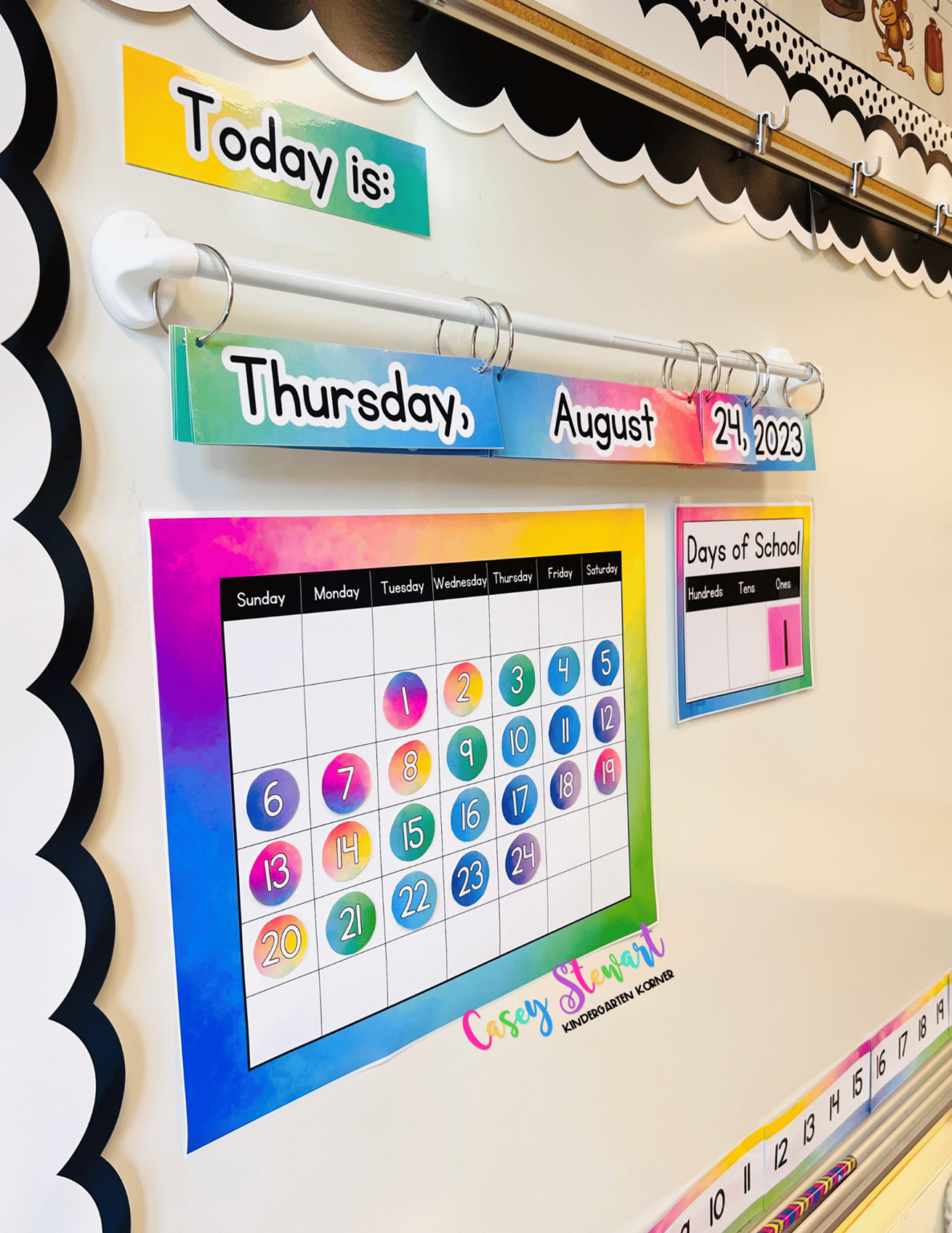 Kindergarten Calendar Routine, Calendar Resources, & a FREEBIE ...