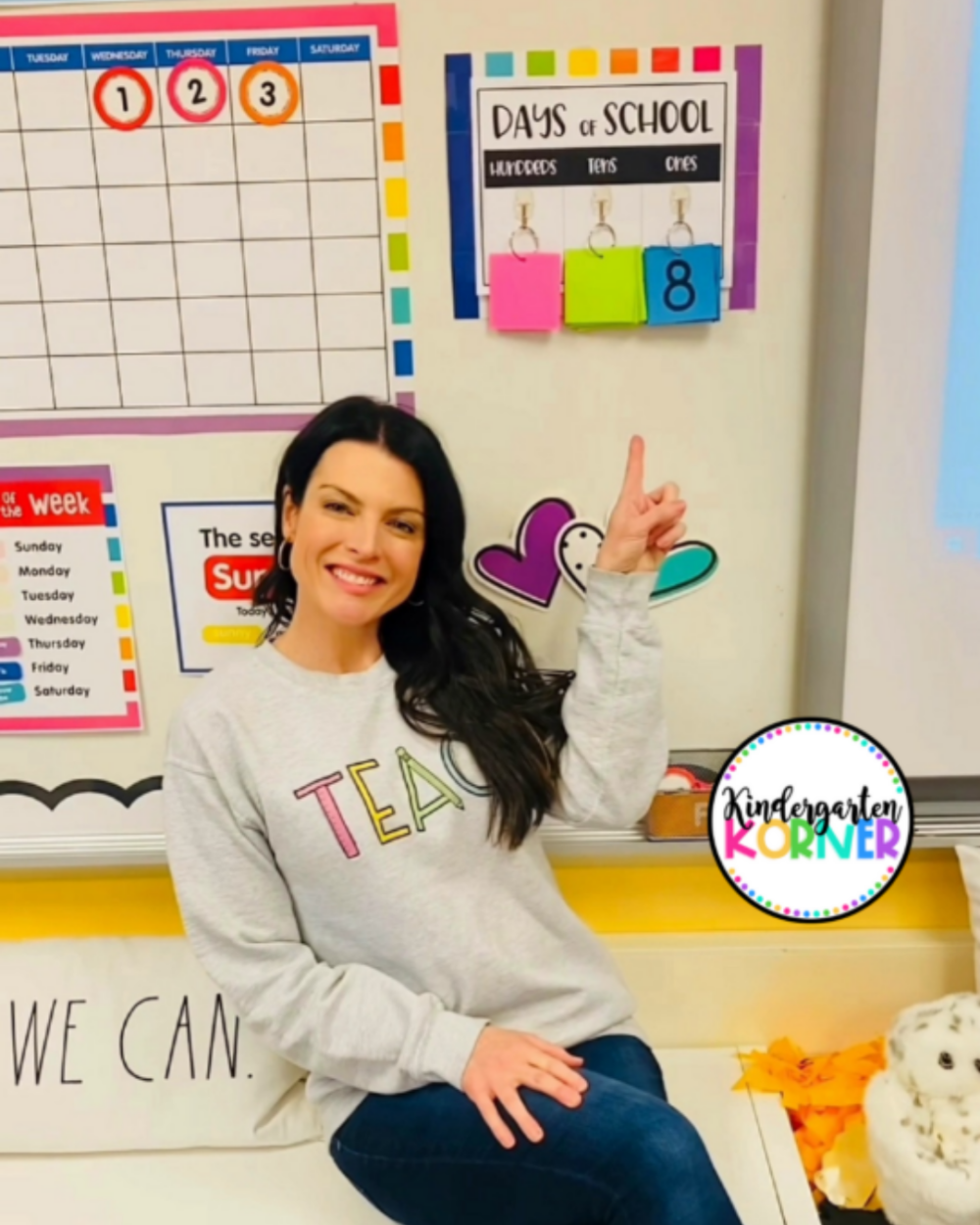 Kindergarten Calendar Routine, Calendar Resources, & a FREEBIE ...