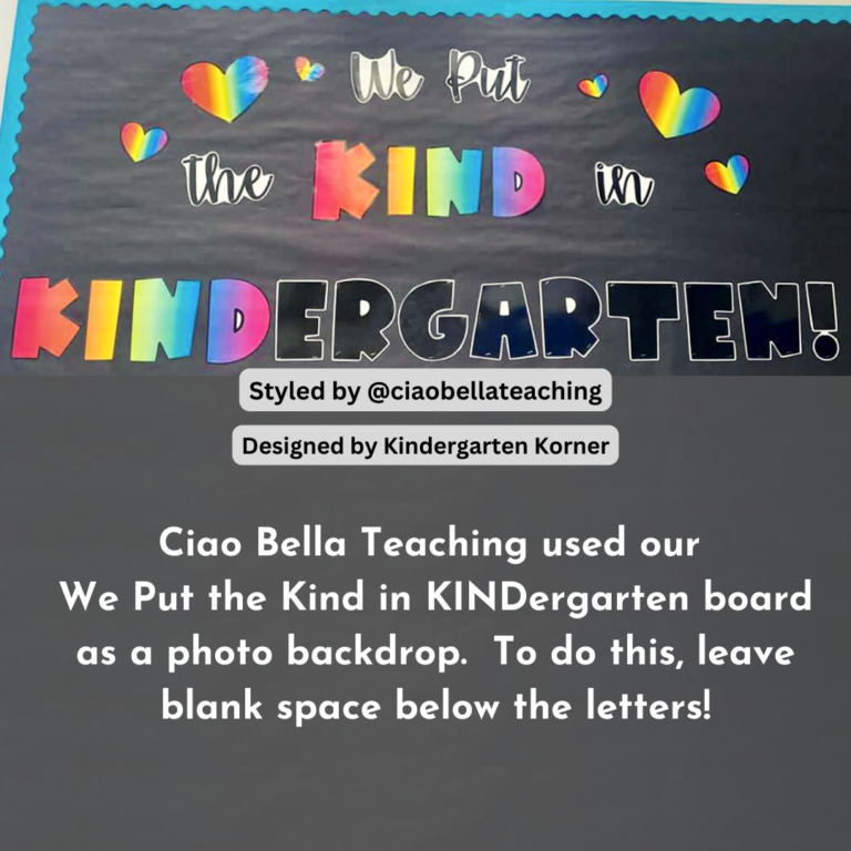 The Best Rainbow Classroom Bulletin Boards - Kindergarten Korner - A ...