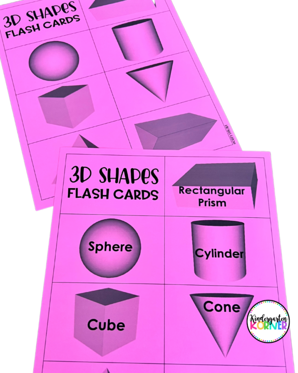 Kindergarten Flash Cards - Letters, Numbers, Shapes - Kindergarten ...