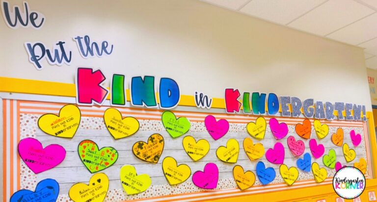 We Put the Kind in KINDergarten Bulletin Board & FREEBIE - Kindergarten ...