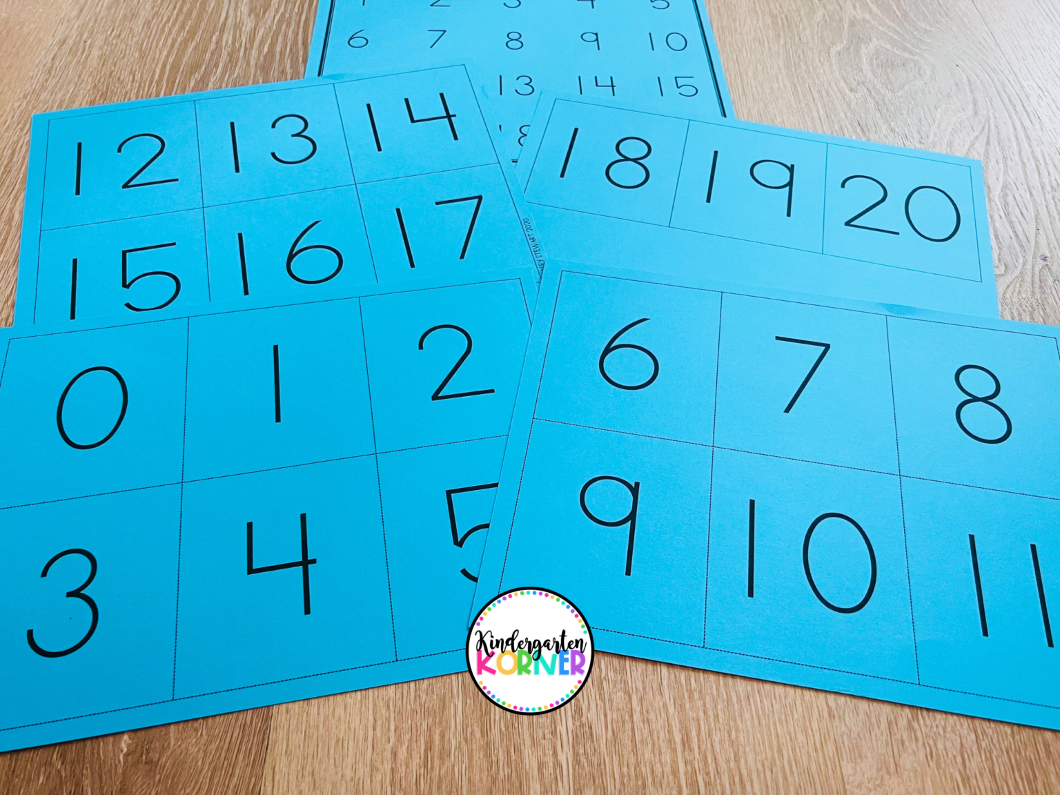 Number Flash Cards | Numbers 0 to 20 | Number Identification ...