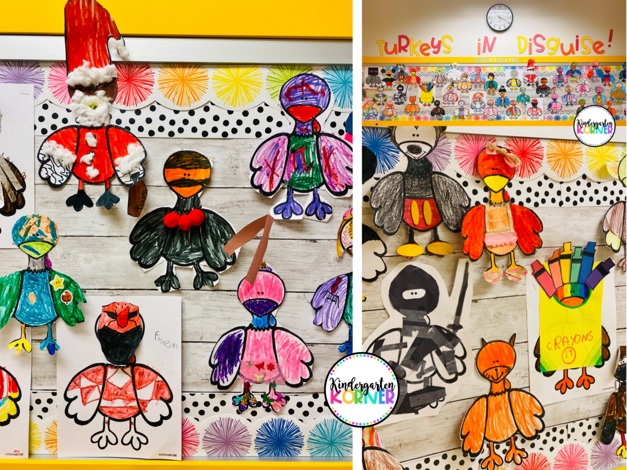 Disguise a Turkey | Thanksgiving Bulletin Board & Family Project ...