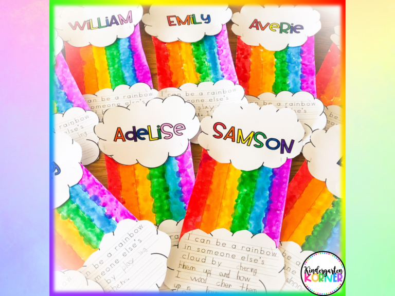 Be the Rainbow in Someone Else's Cloud Bulletin Board, Writing, Craft ...