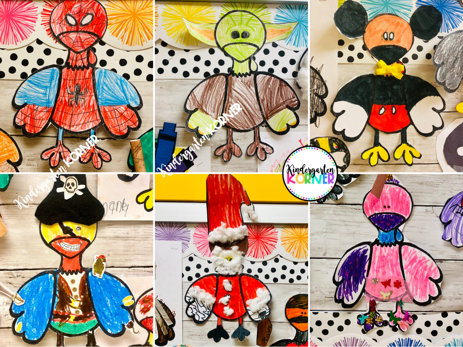 Disguise a Turkey | Thanksgiving Bulletin Board & Family Project ...