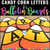 Halloween Candy Corn Bulletin Board Letters | Create a Custom Banner ...