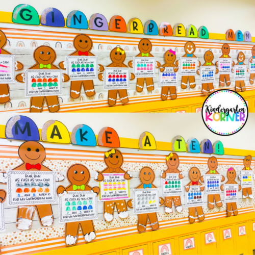 Gingerbread Men Bulletin Board | Gingerbread Man Craft, How-to Writing ...