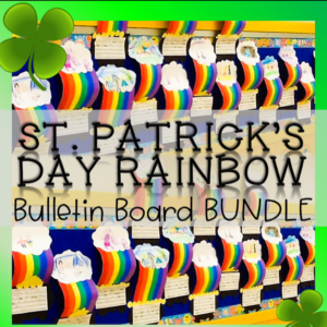 St. Patrick's Day Bulletin Board | If I Found a Pot of Gold and Rainbow ...