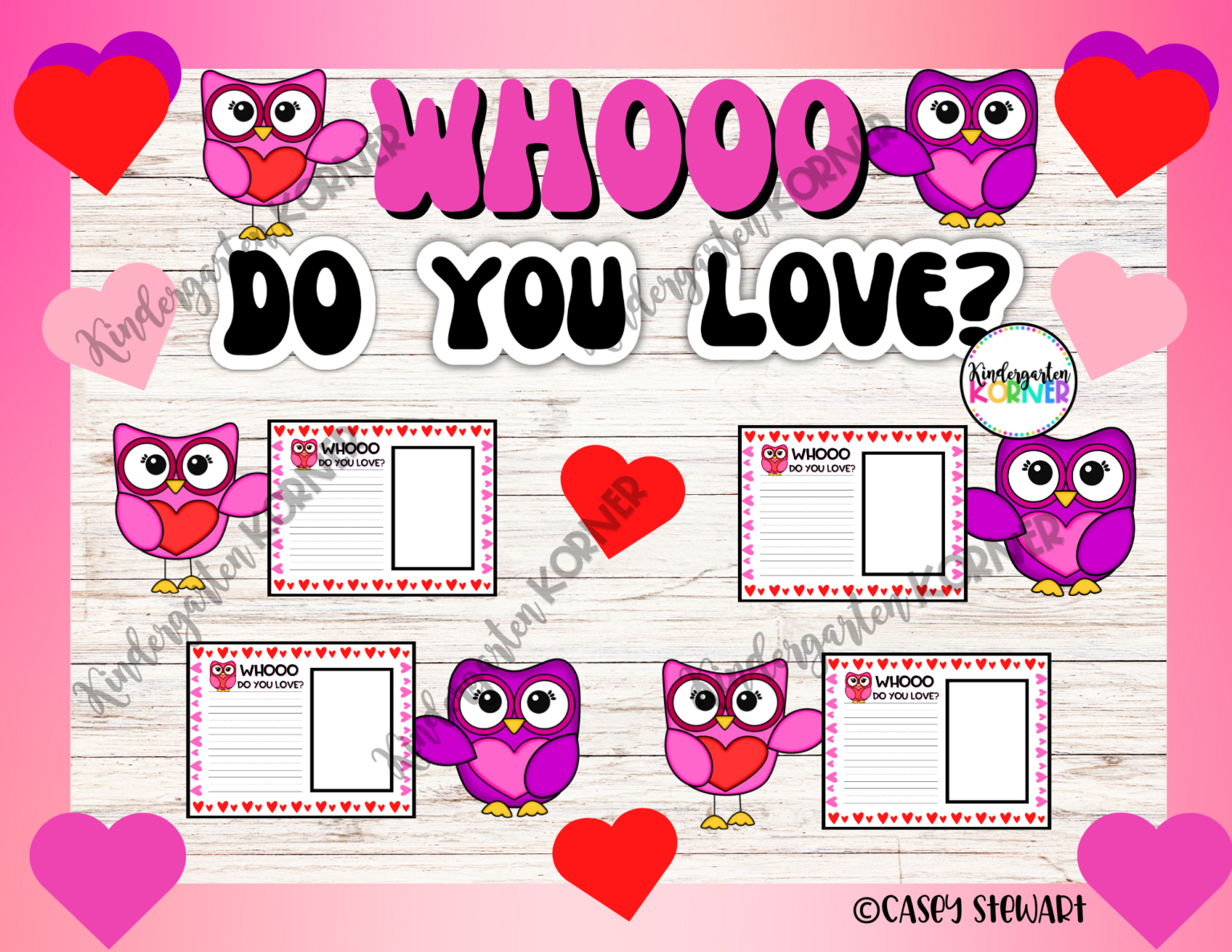 February Family Homework - Kindergarten Korner - A Kindergarten ...