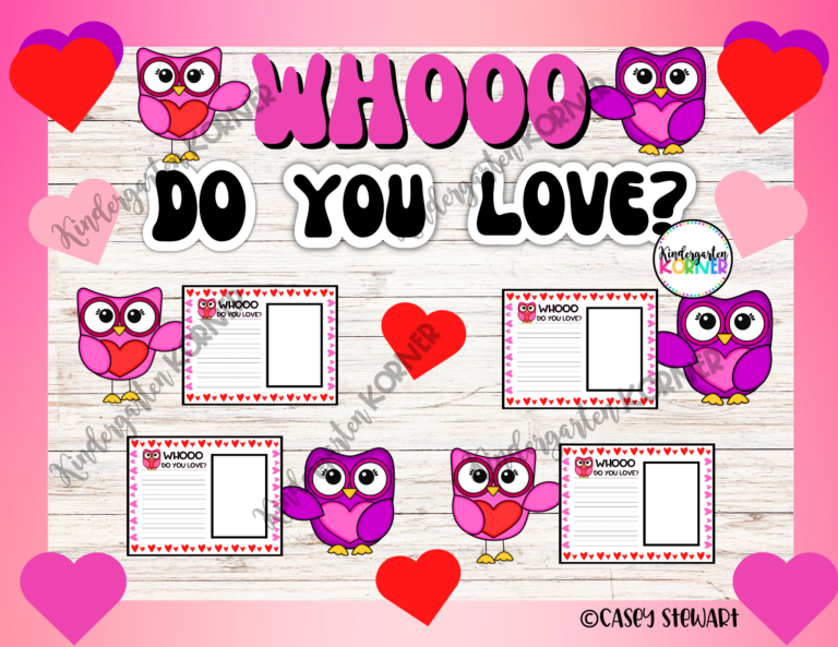 February Family Homework - Kindergarten Korner - A Kindergarten ...