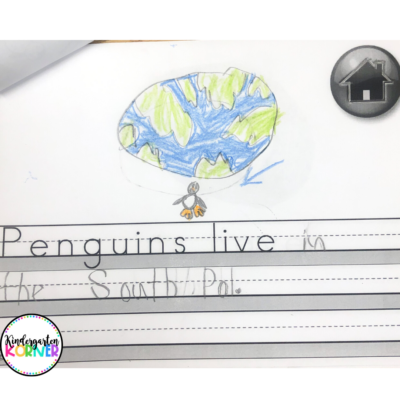 Penguins Research Report Writing Unit - Kindergarten Korner - A ...