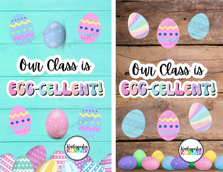 April Family Homework is EGG-cellent - Kindergarten Korner - A ...