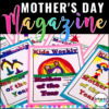 Mother's Day Magazine Keepsake Gift Printable & Digital 4 Page Magazine ...