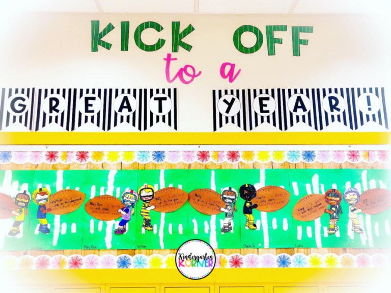Back to School Bulletin Board Ideas - Kindergarten Korner - A ...