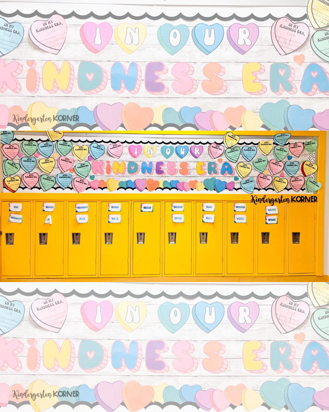 In Our Kindness Era Bulletin Board - Kindergarten Korner - A ...