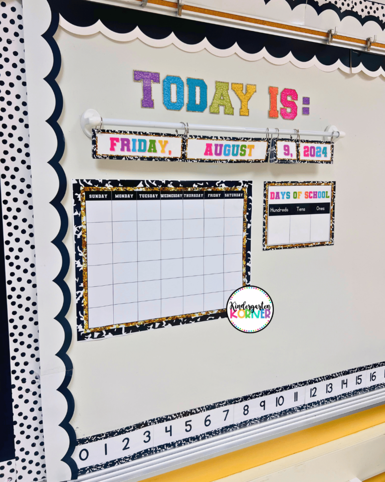 2024 Composition Notebook Classroom Theme - Kindergarten Korner - A ...